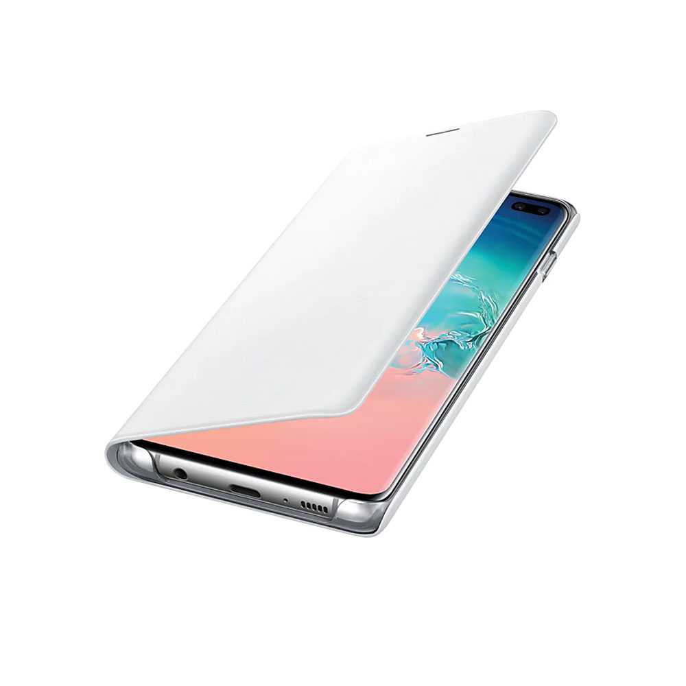 Samsung Galaxy S10+ Led View Cover - White (EF-NG975PW)