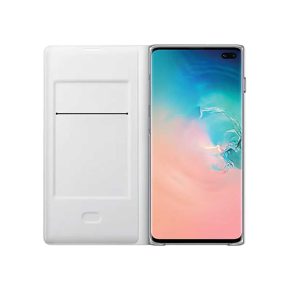 Samsung Galaxy S10+ Led View Cover - White (EF-NG975PW)