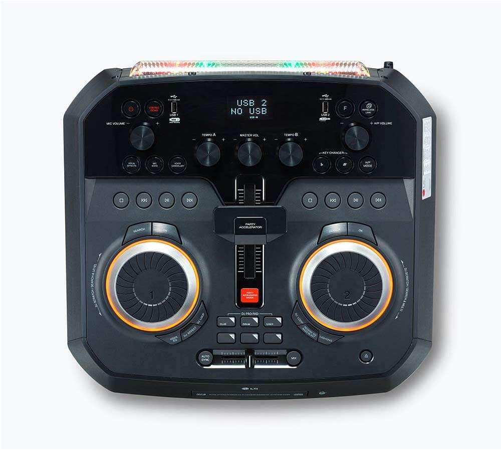 LG CK99 5000W LOUDR Hi-Fi Entertainment System with Karaoke Creator (2018)