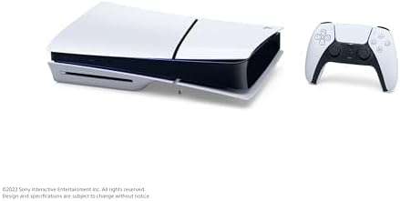 Sony PlayStation 5 Slim Disc Version Gaming Console White