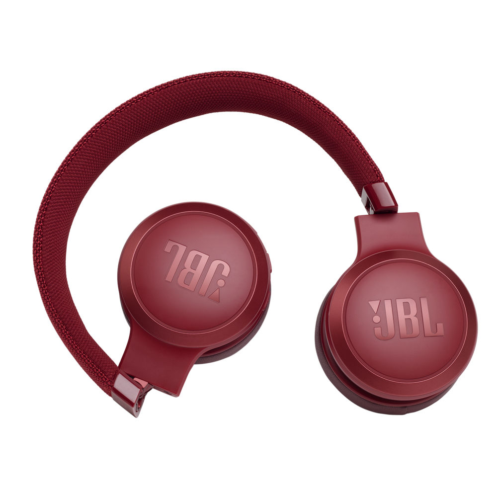 JBL LIVE 400BT Wireless On-Ear Headphones (Red)