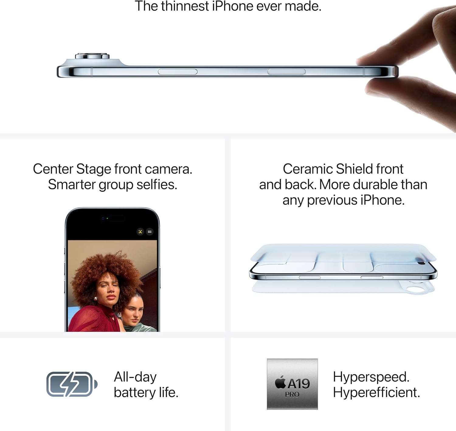 Apple iPhone Air 512GB 5G Sky Blue – International Delivery UAE, Saudi ...