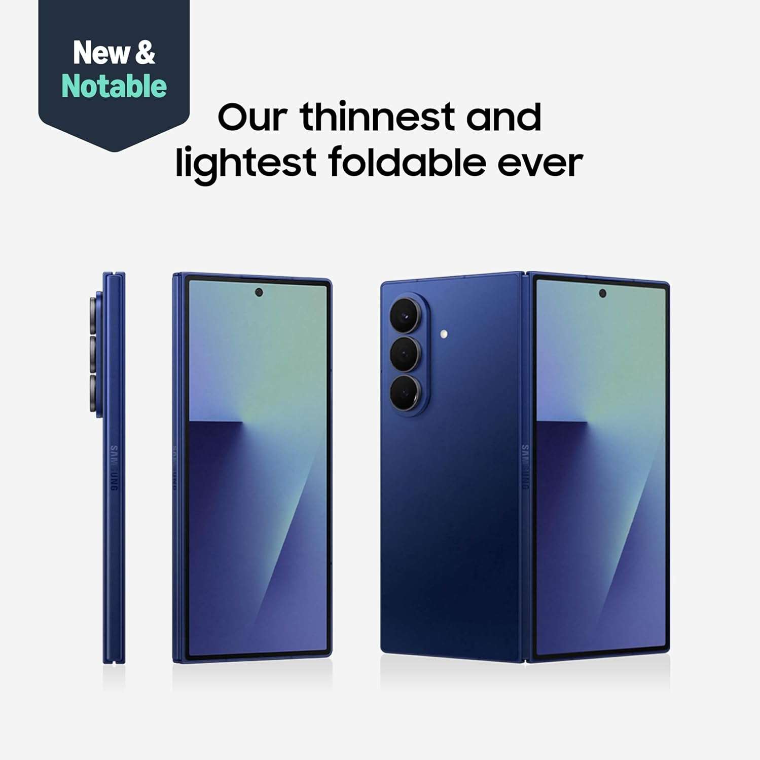 Samsung Galaxy Z Fold7 – AI Foldable Phone 12GB RAM 256GB 5G (Blue ...