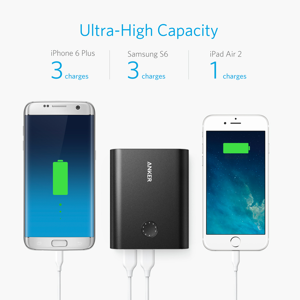 Anker PowerCore+ 13400mAh Portable Charger with Quick Charge 3.0