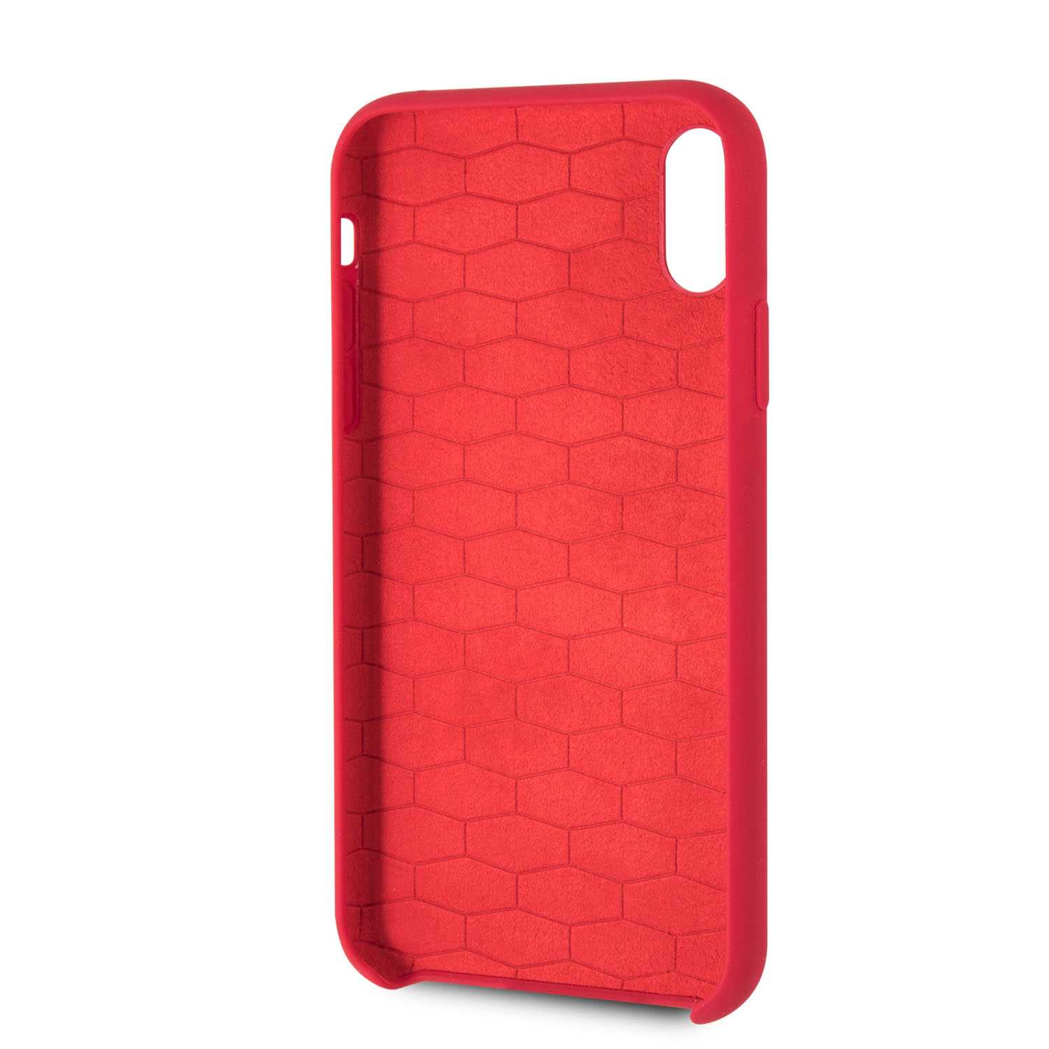 BMW Silicone Hard Case for iPhone Xr - Red (BMHCI61MSILRE)