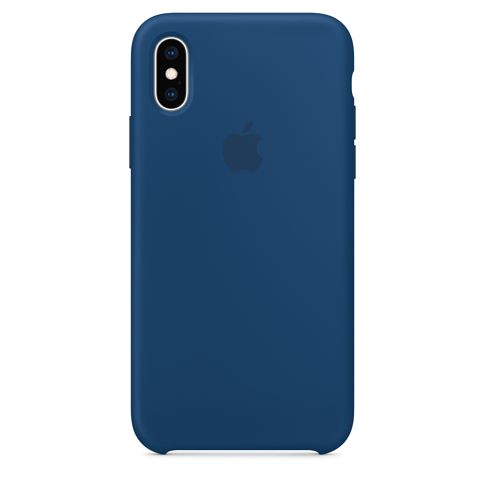 Apple iPhone XS Silicone Case - Blue Horizon (MTF92)