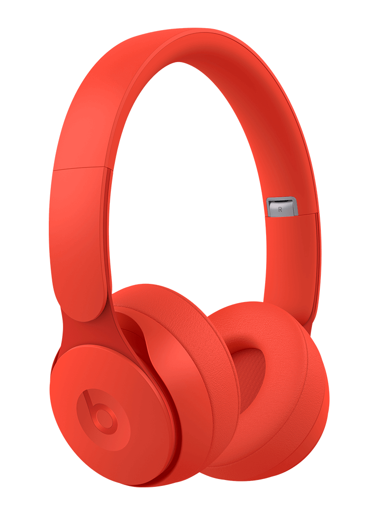 Beats Solo Pro Wireless Noise Cancelling On-Ear Headphones - Red