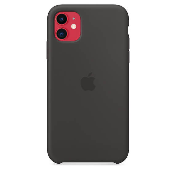 Apple iPhone 11 Silicone Case - Black
