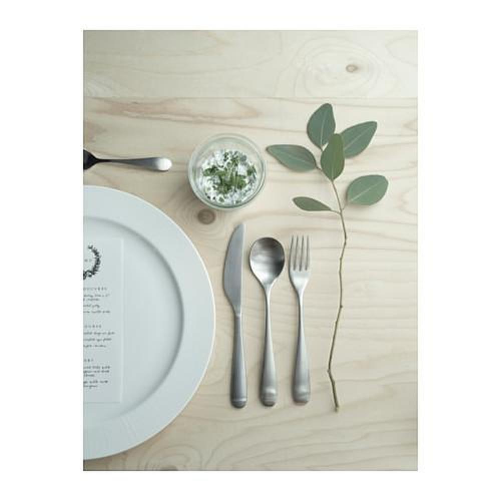 BEHAGFULL 24-piece cutlery set, stainless steel