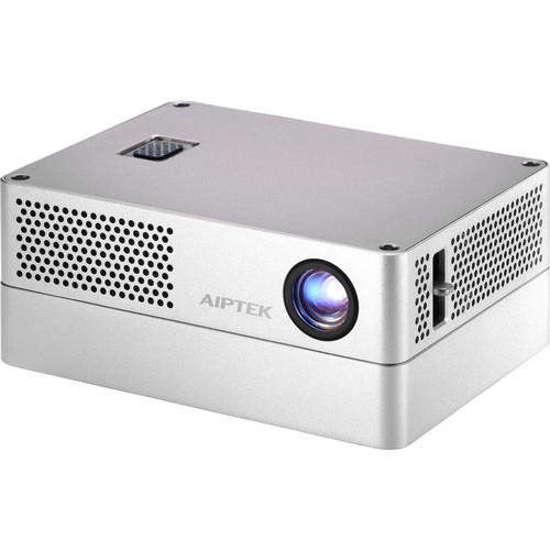Aiptek iBeamBLOCK L400 400-Lumen HD DLP Pico Projector Bundle
