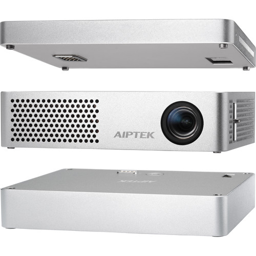 Aiptek iBeamBLOCK L400 400-Lumen HD DLP Pico Projector Bundle