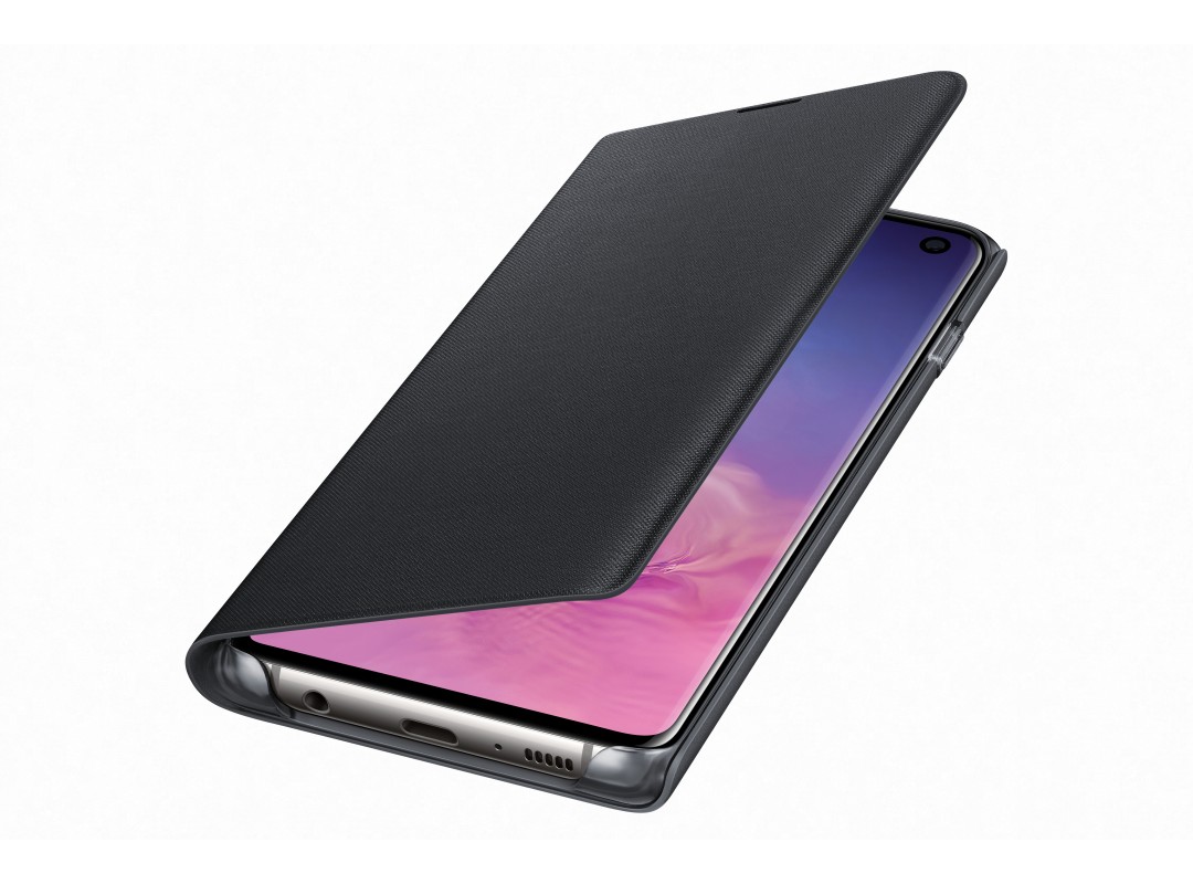 Samsung Galaxy S10 Led View Cover - Black (EF-NG973PB)