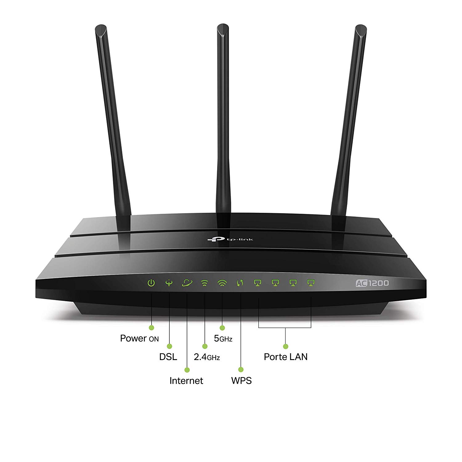 TP-LINK AC1200 Wireless VDSL/ADSL Modem Router (ARCHER VR400) - Black