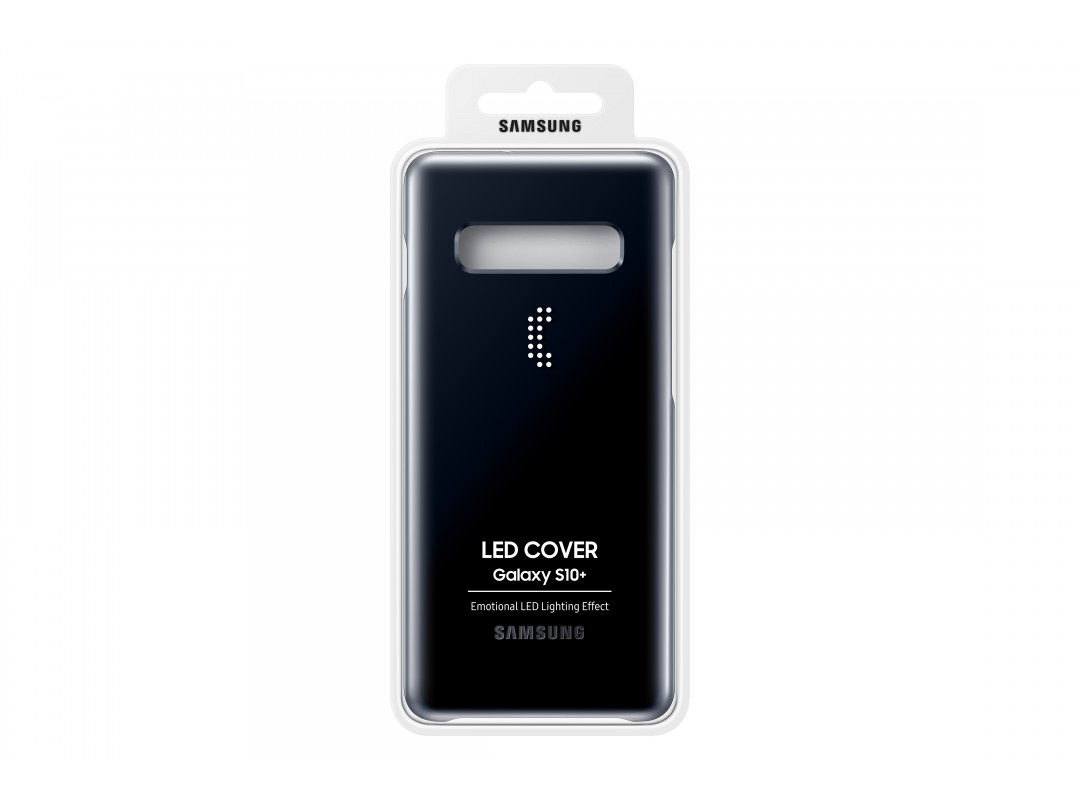 Samsung Galaxy S10+ Led Cover - Black (EF-KG975CB)