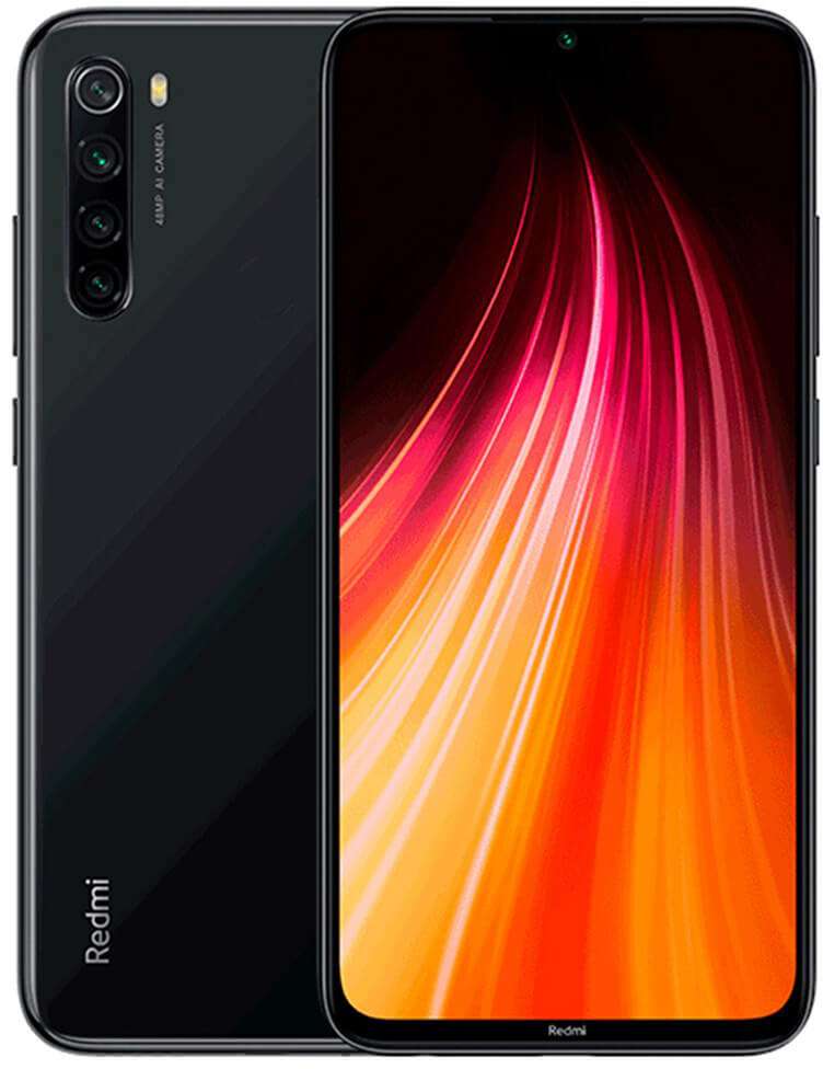 Xiaomi Redmi Note 8 Dual SIM - 128GB, 4GB RAM, 4G LTE,Black Global Versia