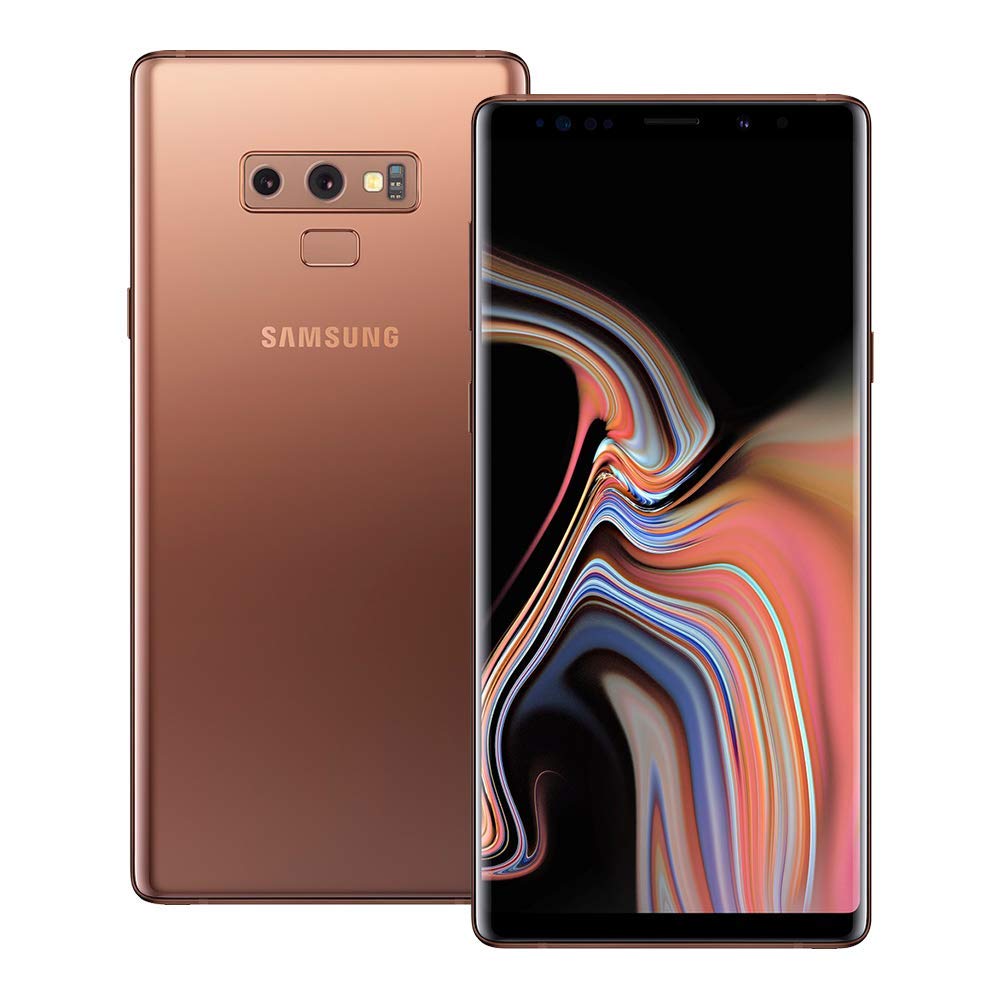 Samsung Galaxy Note 9 Dual SIM - 512GB, 8GB RAM, 4G LTE, Metallic Copper