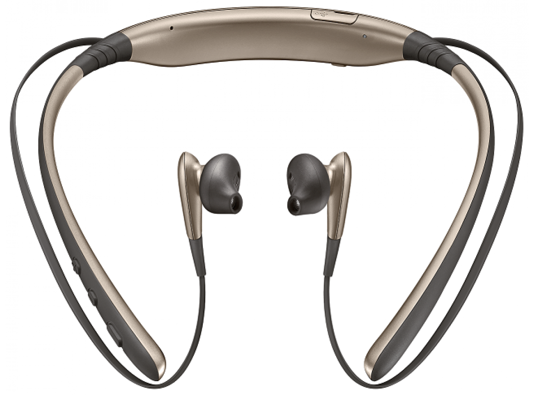 Samsung Level U Bluetooth Headset - Gold (EO-BG920BFEGWW)