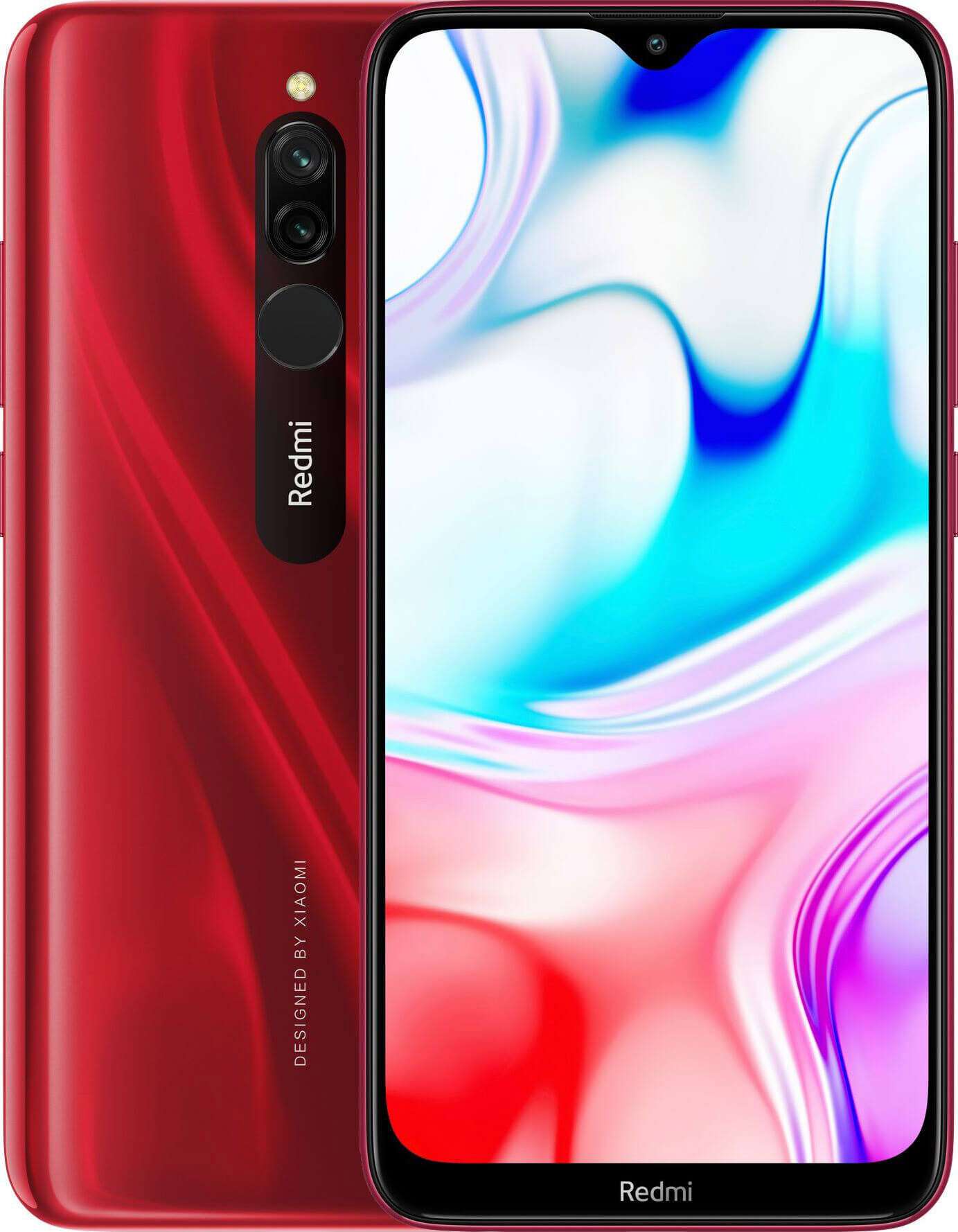 Xiaomi Redmi 8 Dual SIM - 64GB, 4GB RAM, 4G LTE, Ruby Red Global Versia