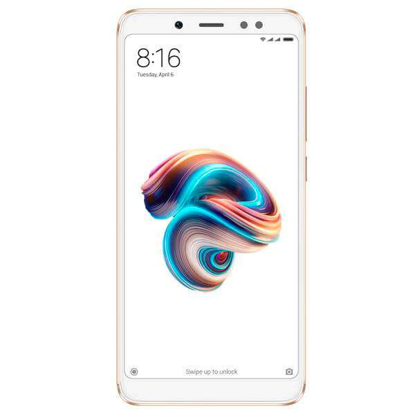 Xiaomi Redmi Note 5 Dual SIM - 64GB, 4GB RAM, 4G LTE, Gold Global Versia