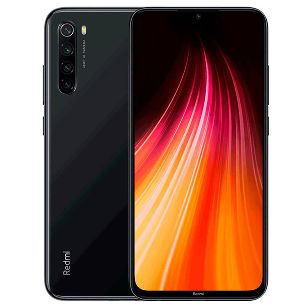 Xiaomi Redmi Note 8 Dual SIM - 64GB, 4GB RAM, 4G LTE,Black Global Versia