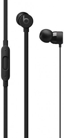Beats urBeats 3 by Dr Dre In-ear Headphone (3.5mm Plug)- Black (A1750-BK)