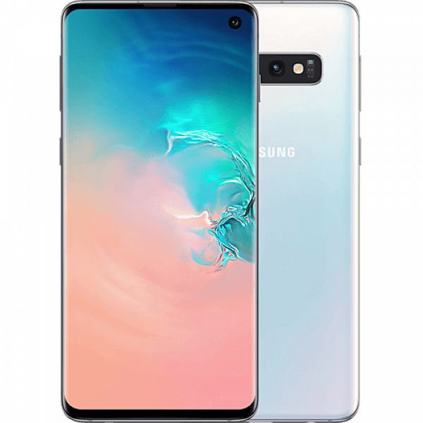 Samsung Galaxy S10 Dual Sim - 128GB, 8GB, 4G LTE, Prism White
