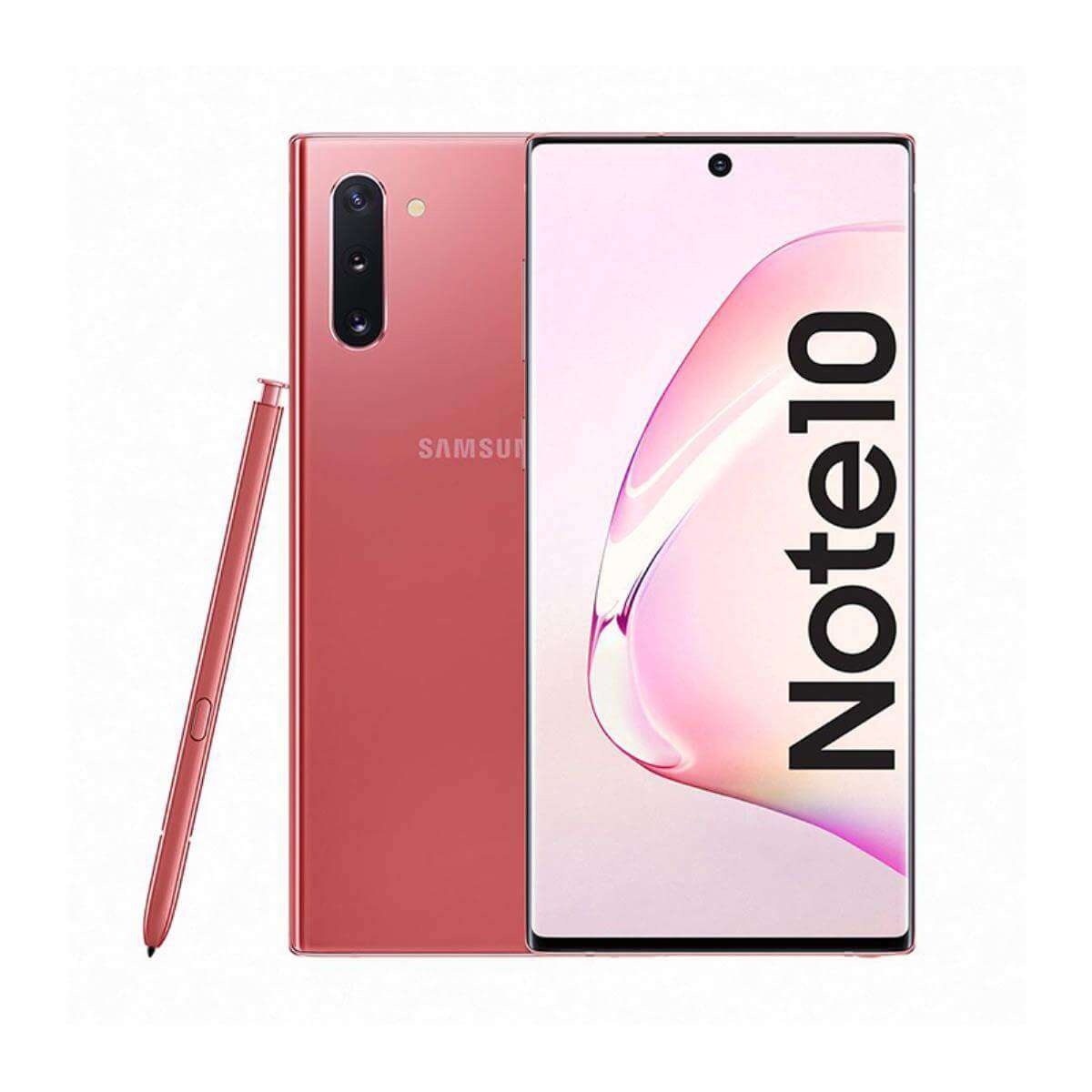 Samsung Galaxy Note 10 Dual SIM - 256GB, 8GB RAM Aura Pink